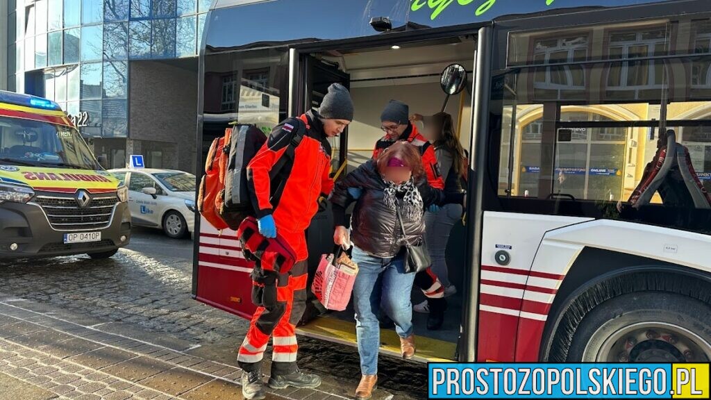 Przykre zdarzenie w autobusie MZK w Opolu.(Zdjęcia)