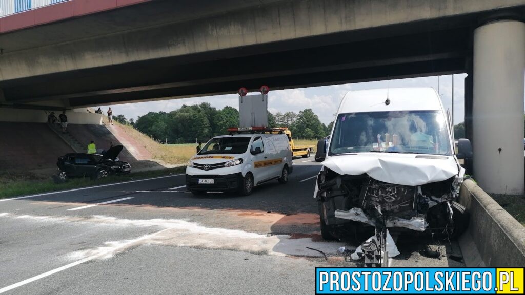 5 wypadków na opolskim odcinku autostrady A4 .(Zdjęcia)