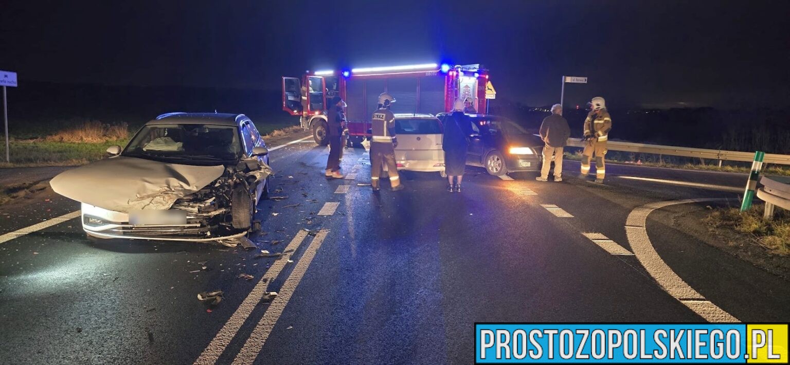 Wrzoski: wypadek na obwodnicy Opola.(Zdjęcia&Wideo)