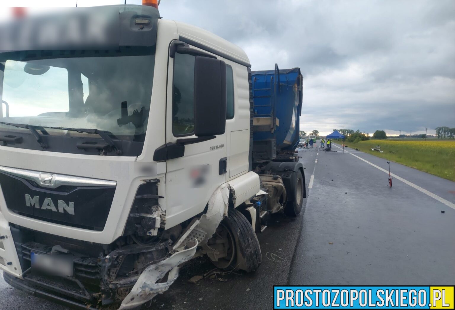 Tragiczny wypadek na obwodnicy Lubrzy – nie żyje 27-letnia